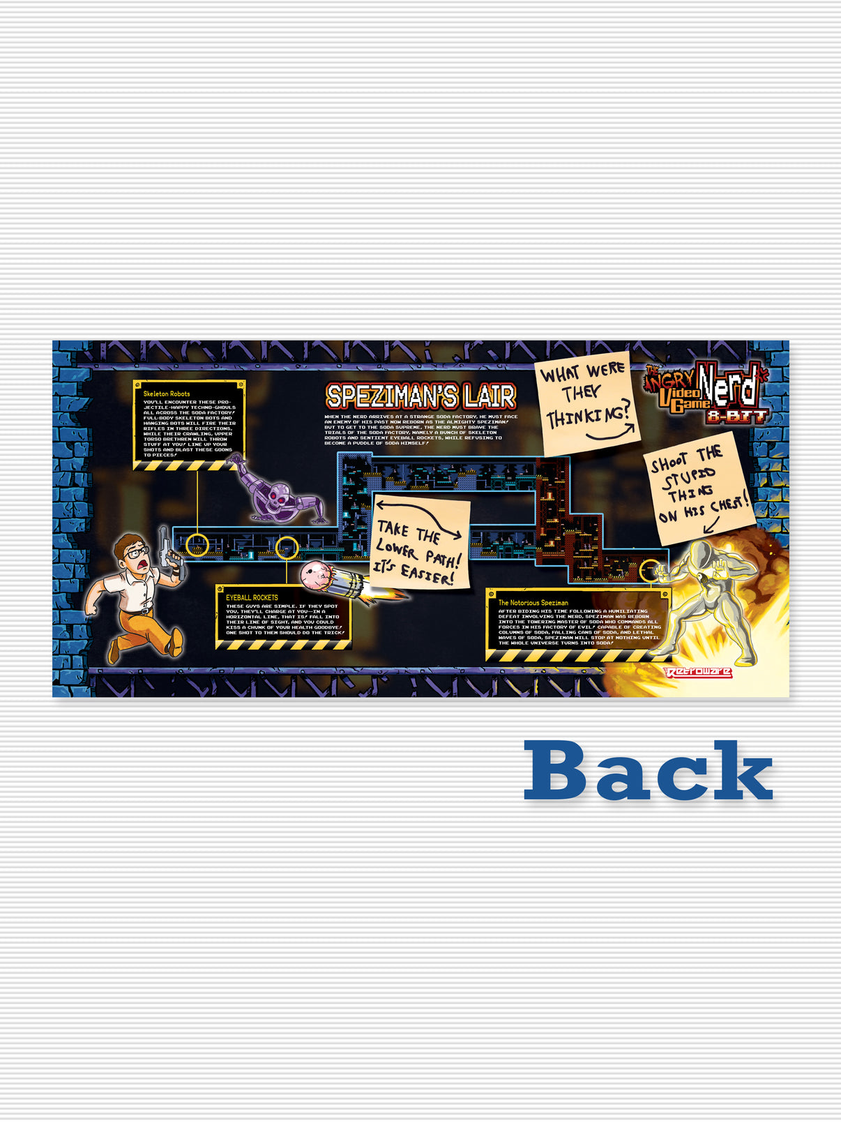 *FREE Angry Video Game Nerd 8-Bit Double-Sided Poster – Retroware