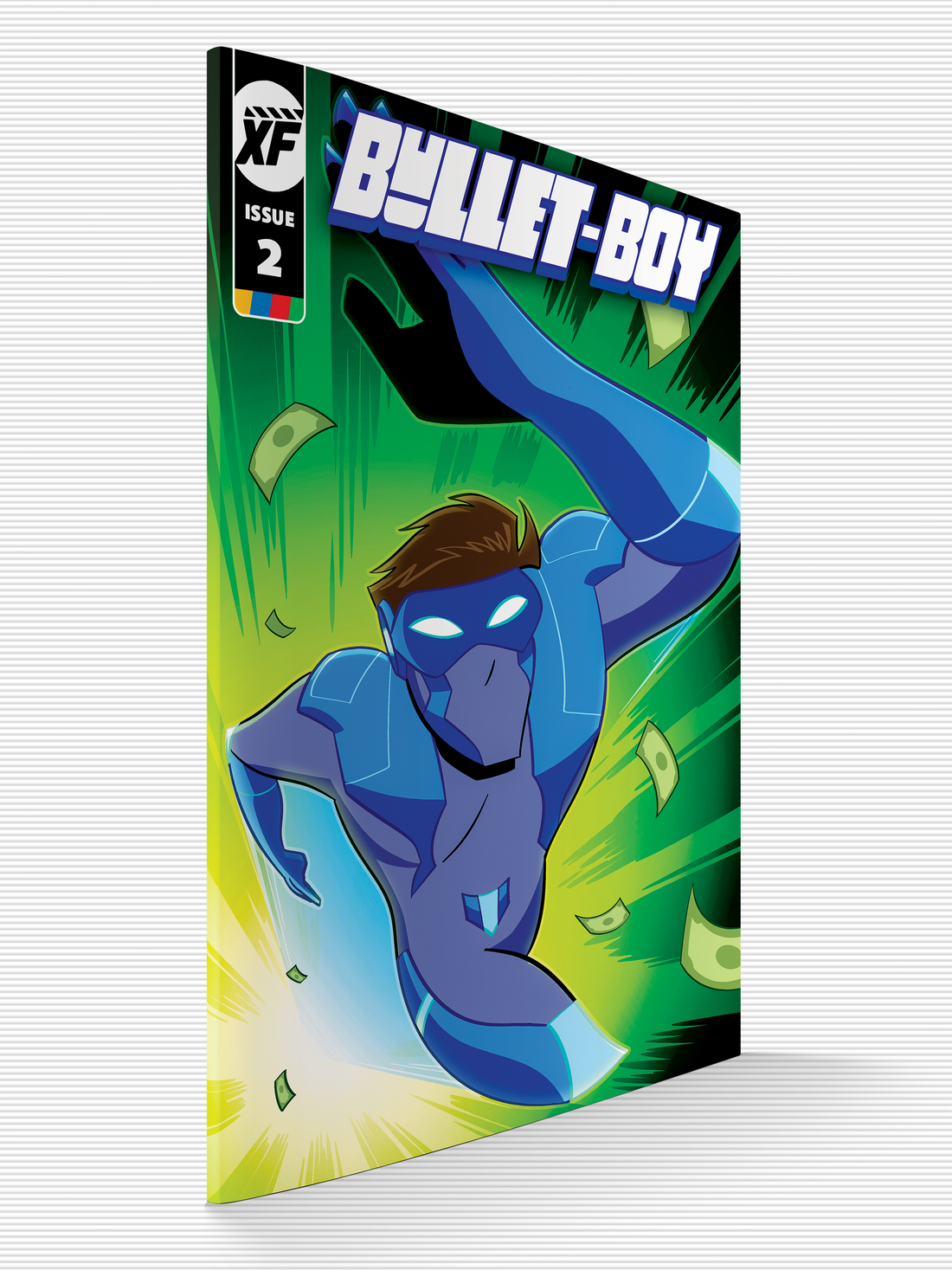 XanderFlicks: Bullet-Boy #2 Physical Edition Comic – Retroware