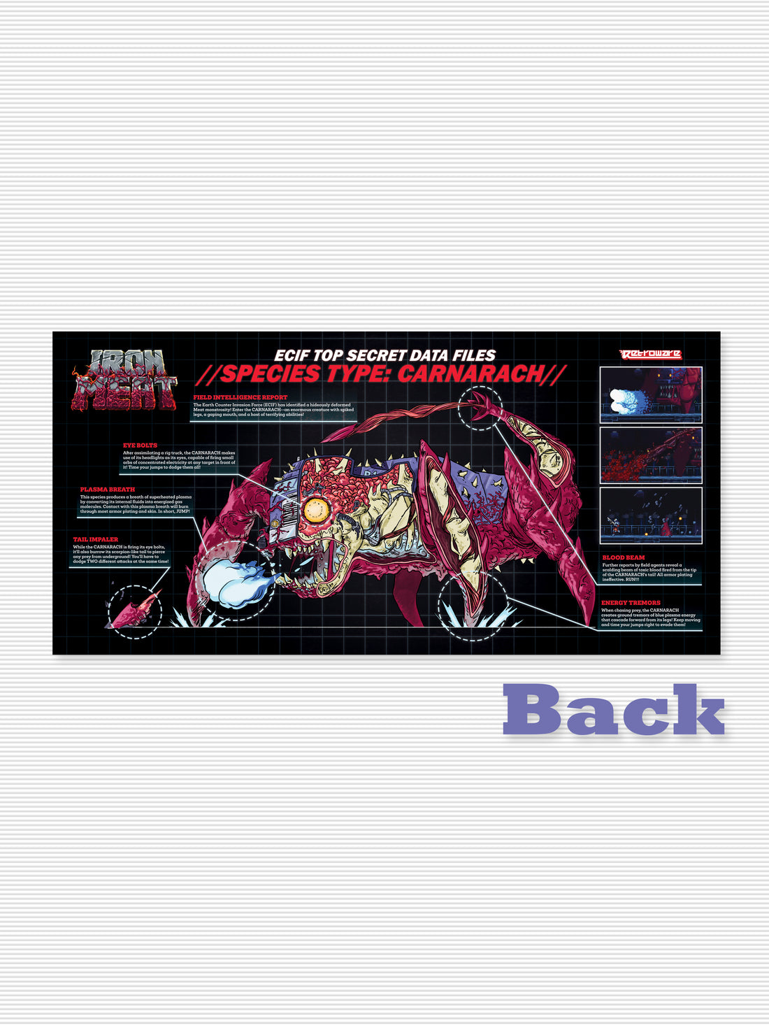 *FREE Iron Meat Double-Sided Poster – Retroware