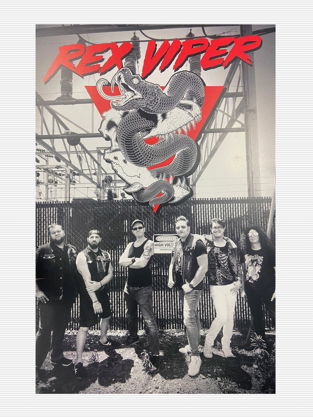 Rex Viper Band Poster (17x11) – Retroware
