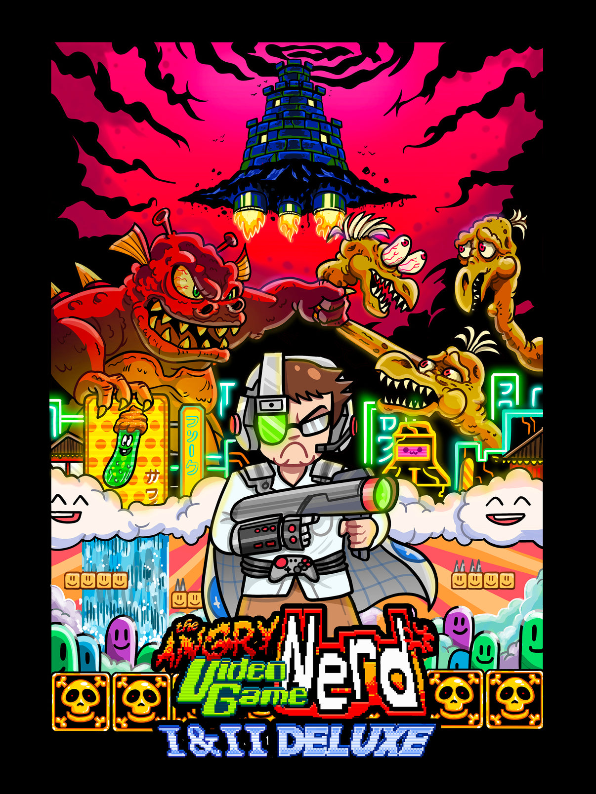 AVGN 1 & 2 Deluxe Premium T-Shirt – Retroware