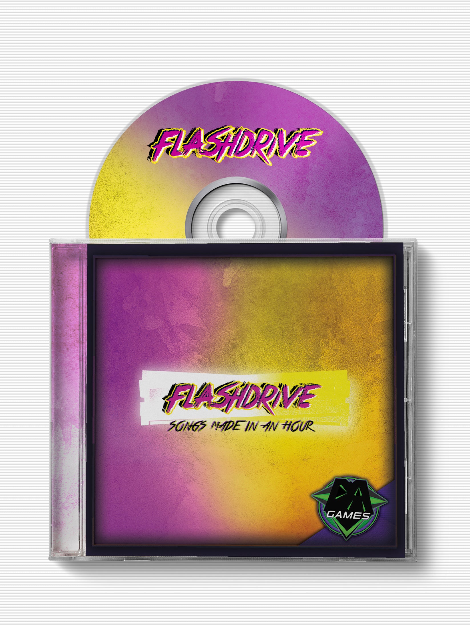 DAGames - Flashdrive (Songs Made in an Hour) CD – Retroware