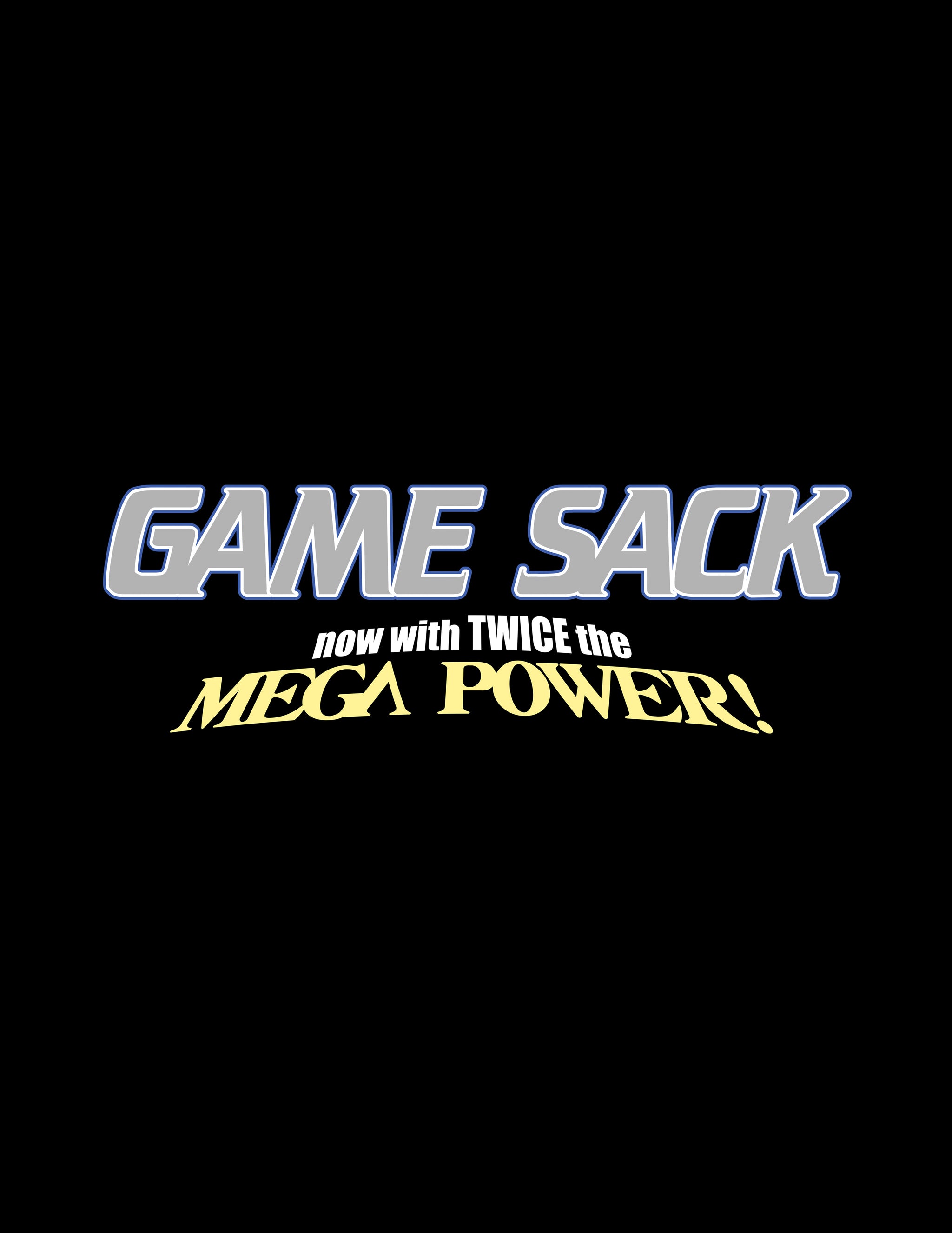 Game Sack Mega Power T-Shirt – Retroware
