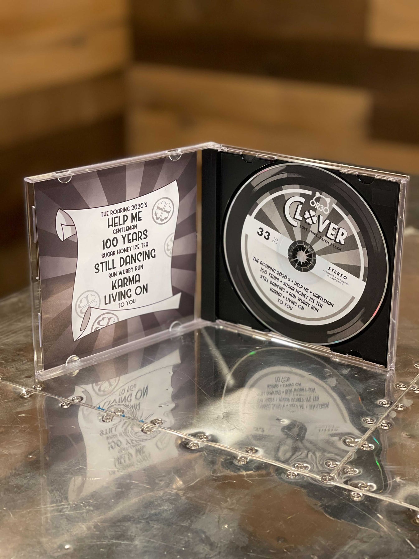 OR3O - Clover 'Love, Hope, Faith, & Luck' CD – Retroware